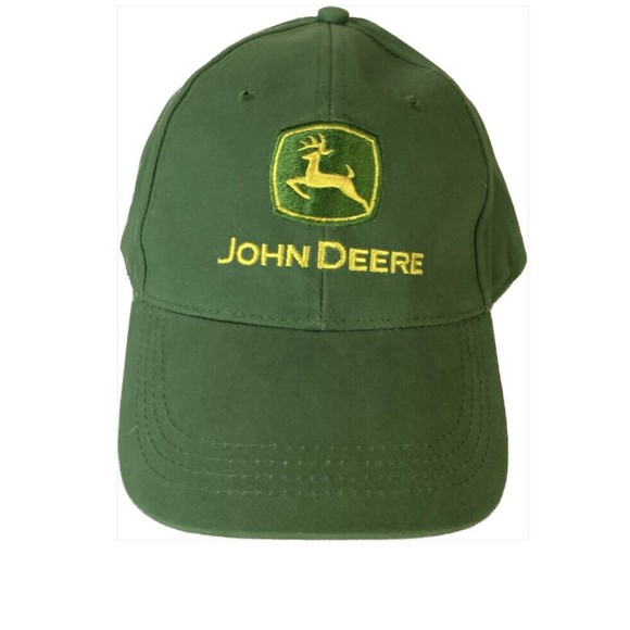 John Deere | Accessories | John Deere Green Adjustable Adult Baseball ...